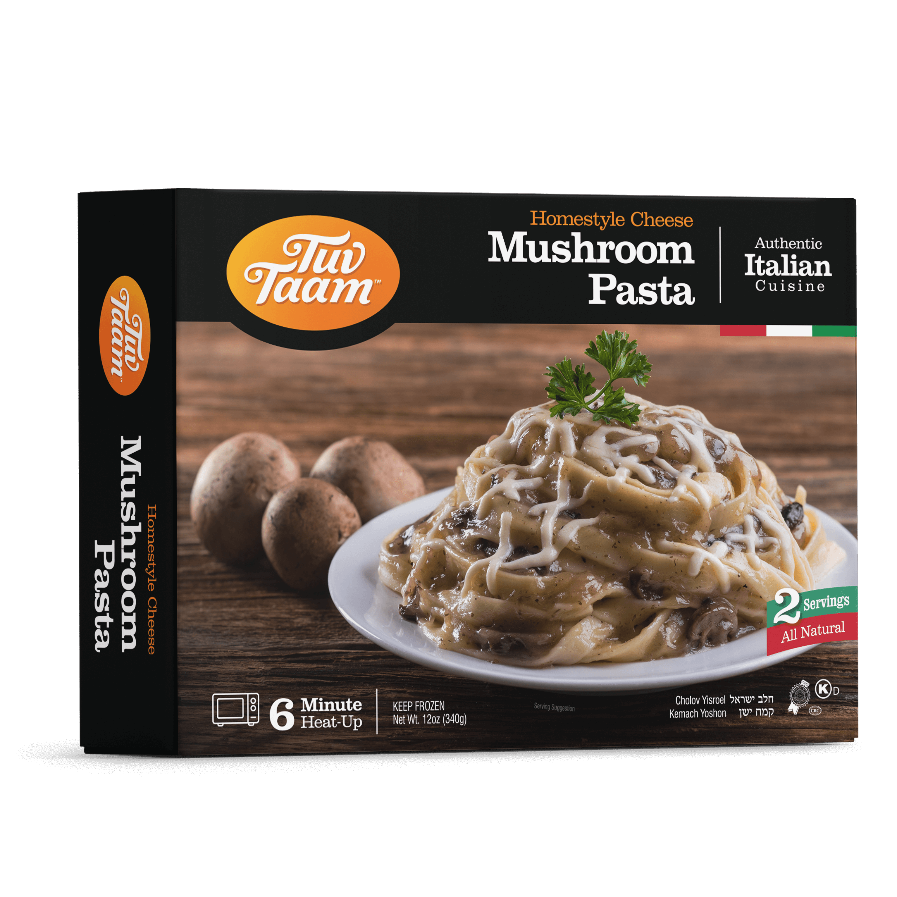 Mushroom Pasta, 12 oz. - TuvTaam